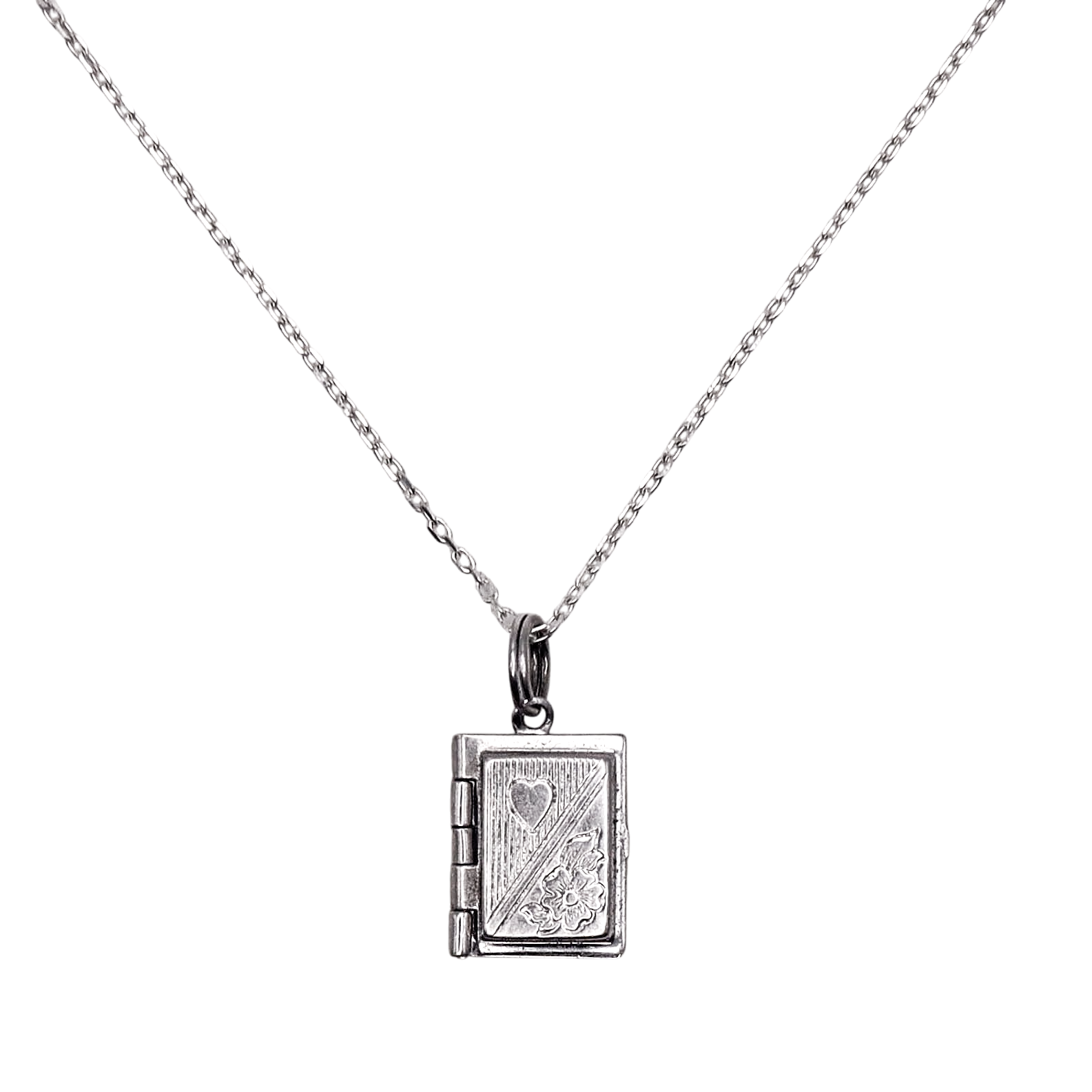 [Vintage Drop 13] Travel Book Locket – Gemini Jewels