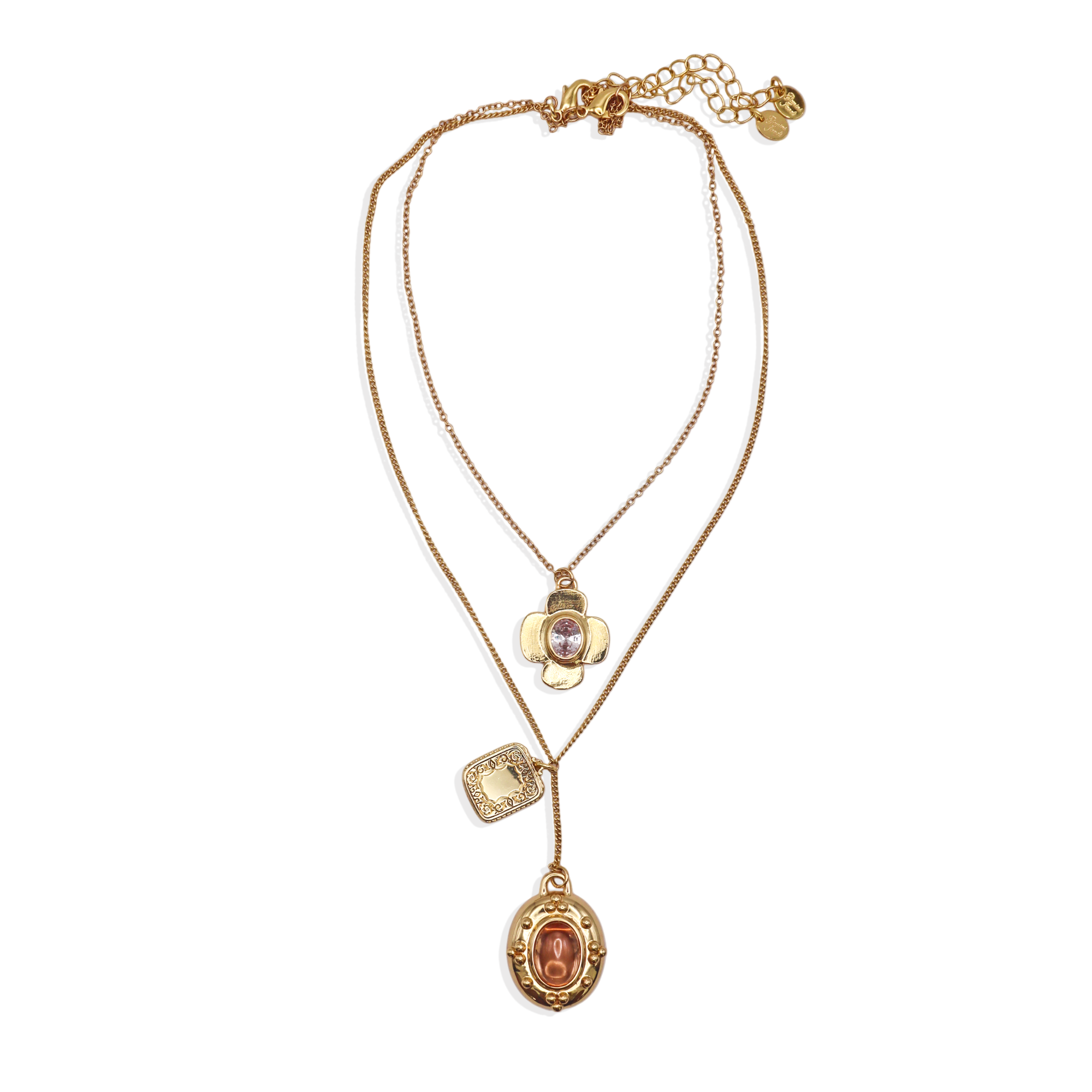 Ophelia Necklace Stack in Gold – Gemini Jewels