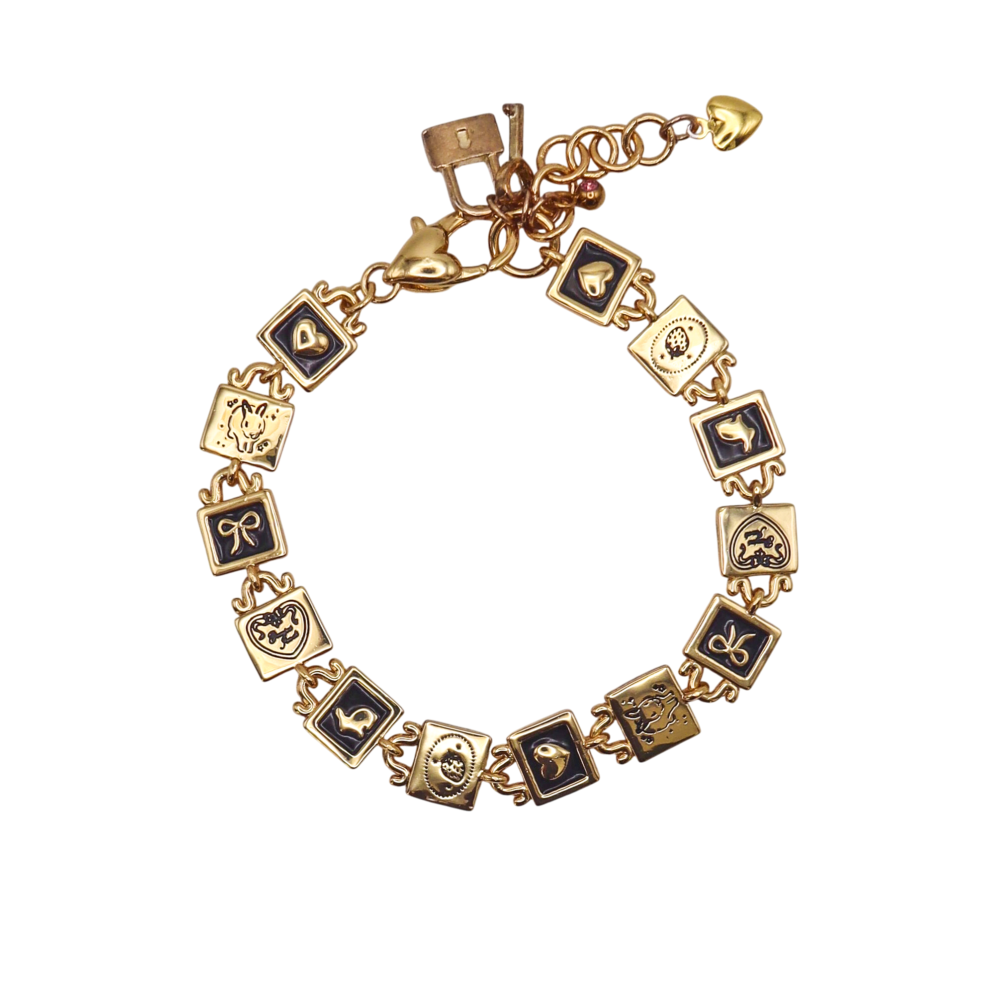 A Stroll In The Garden Bracelet in Gold – Gemini Jewels