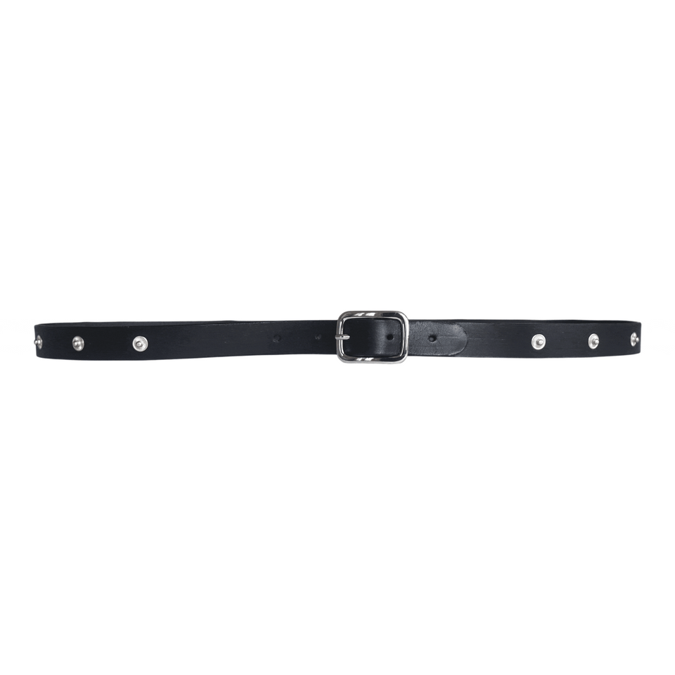 Stud Snap Leather Belt – Gemini Jewels